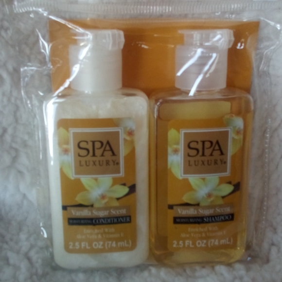 Spa Luxury | Hair | Vanilla Sugar Scent Shampoo And Conditioner Set Spa ...